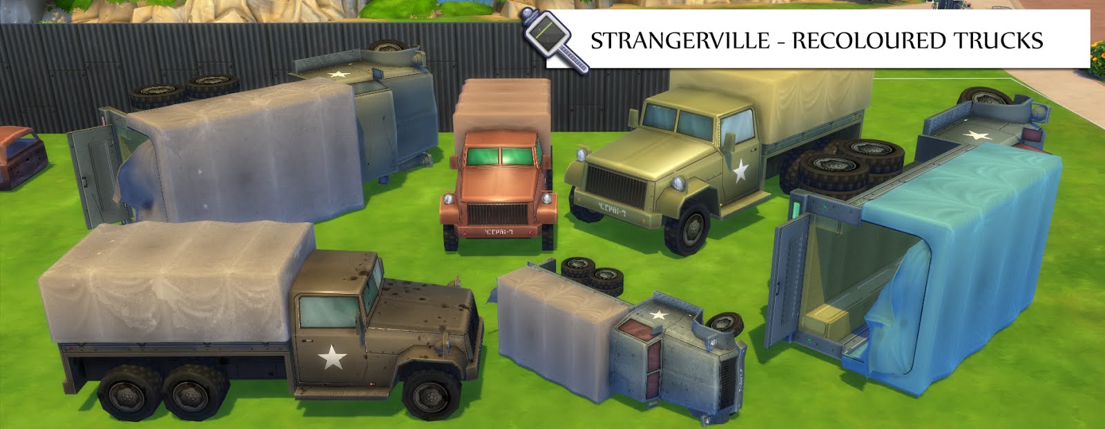 STRANGERVILLE OBJECTS – LIBERATED, RECOLOURED AND SEPARATED – icemunmun