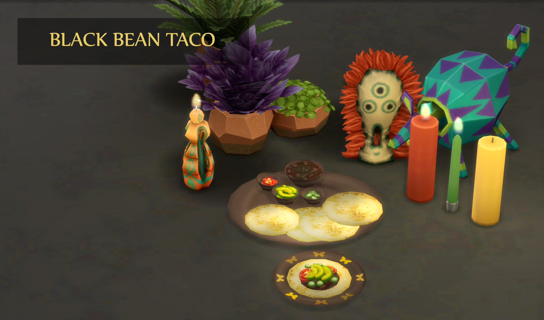 BLACK BEAN TACO – icemunmun