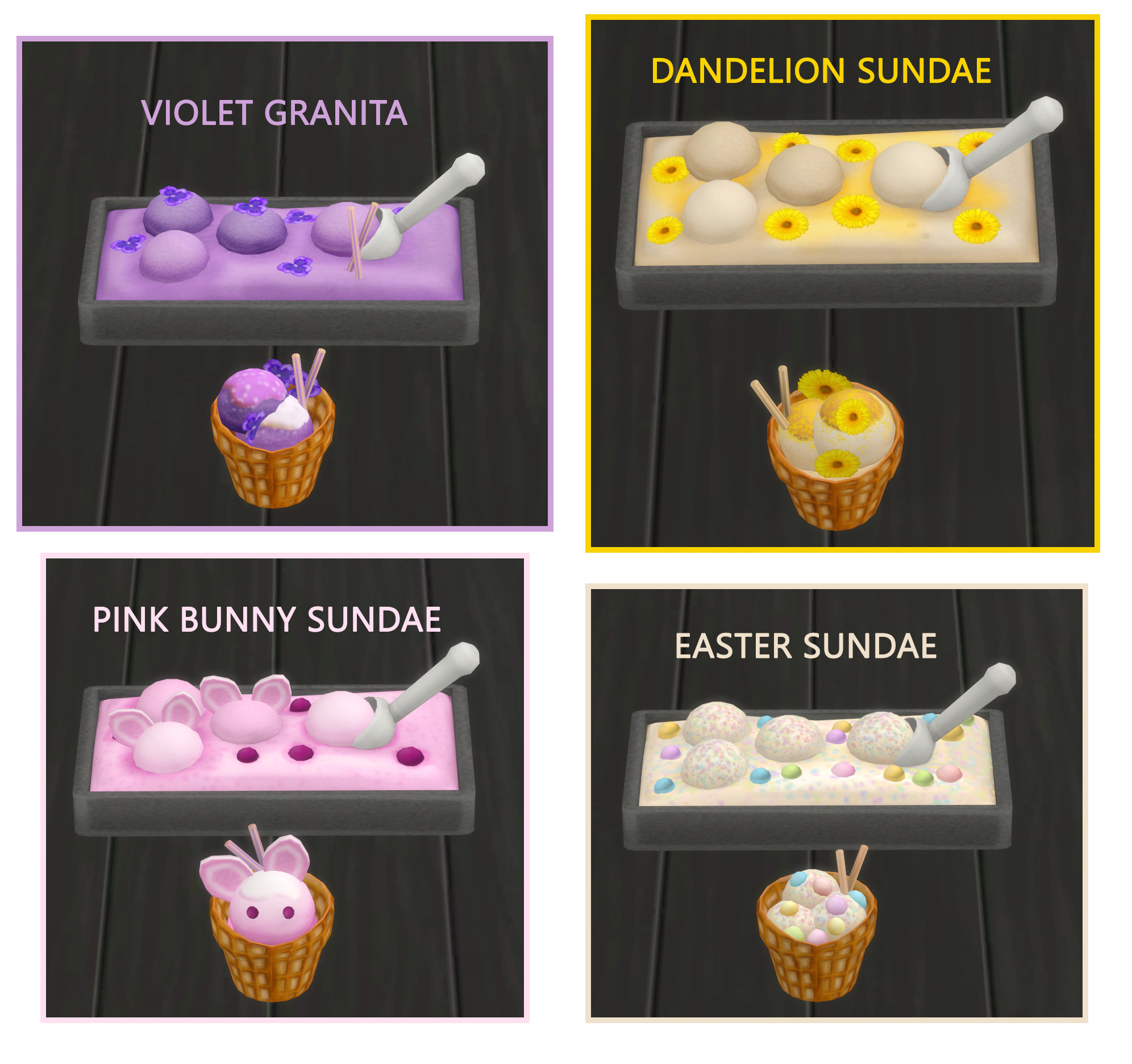 APRIL SUNDAES – icemunmun