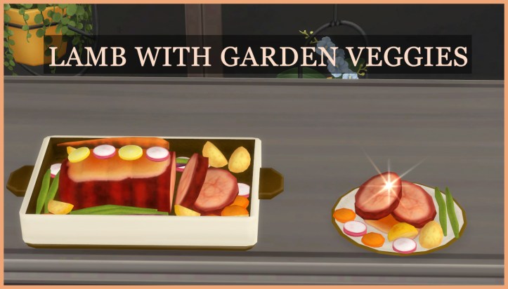 LAMB WITH GARDEN VEGGIES – icemunmun