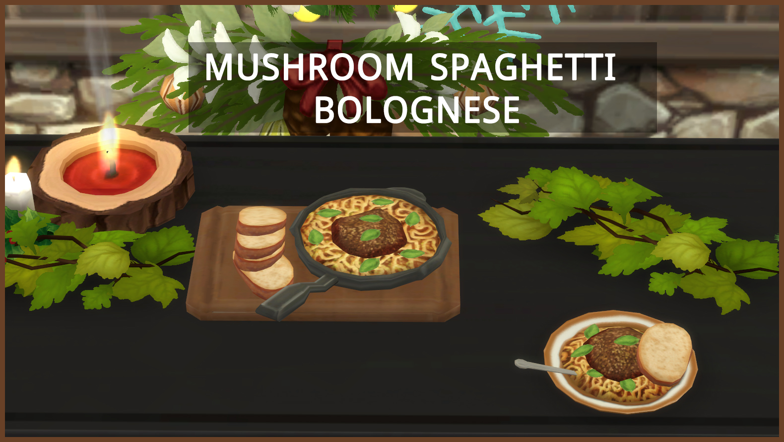Mushroom Spaghetti Bolognese – icemunmun