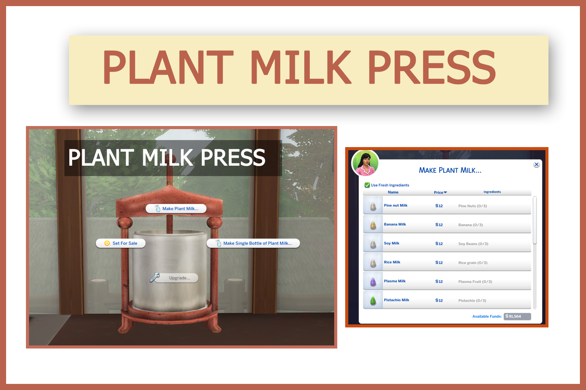 PLANT MILK PRESS – icemunmun