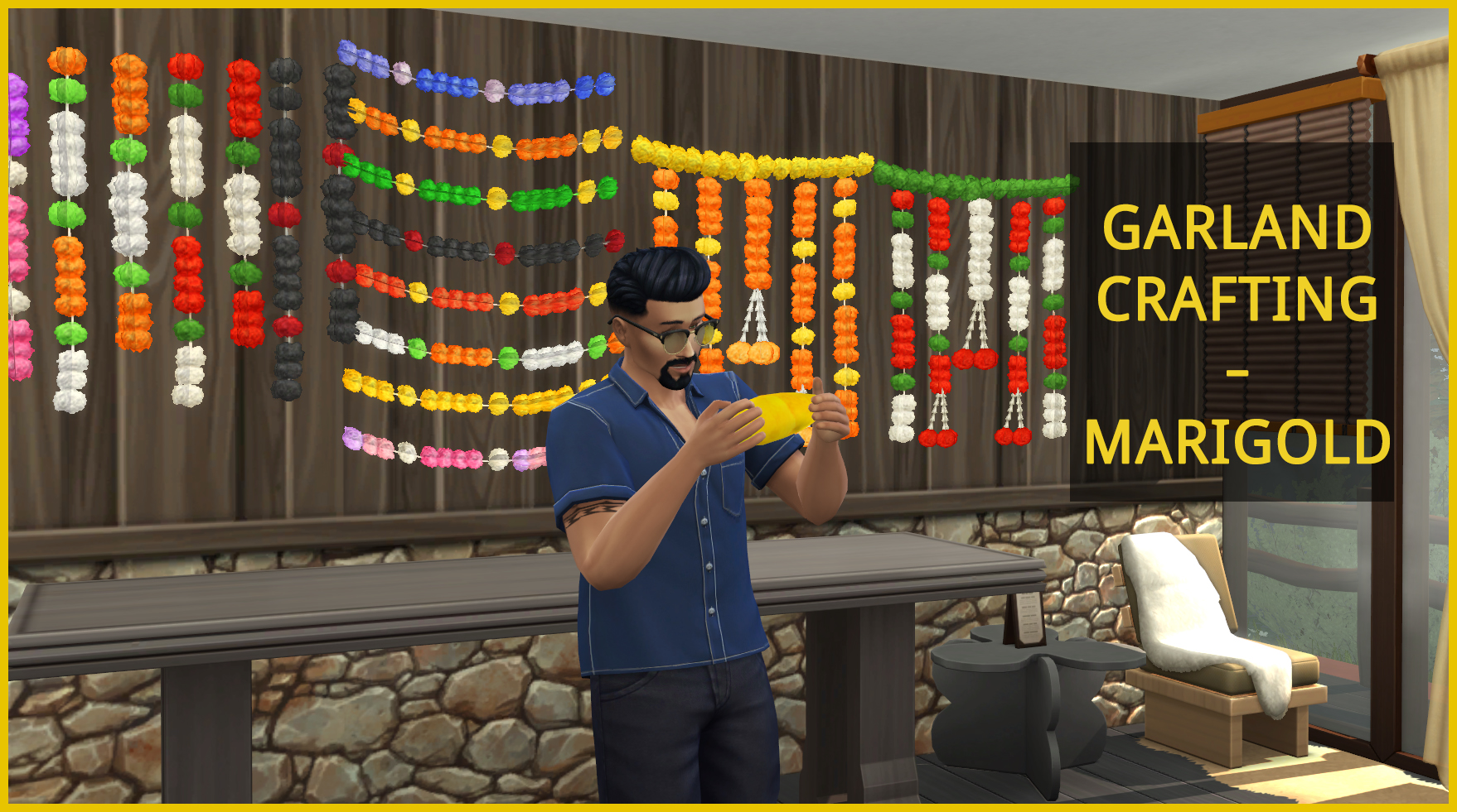 MARIGOLD GARLAND CRAFTING – icemunmun