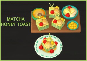 MATCHA HONEY TOAST – icemunmun