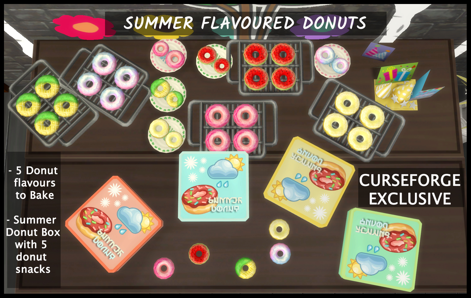 SUMMER FLAVOURED DONUT – icemunmun