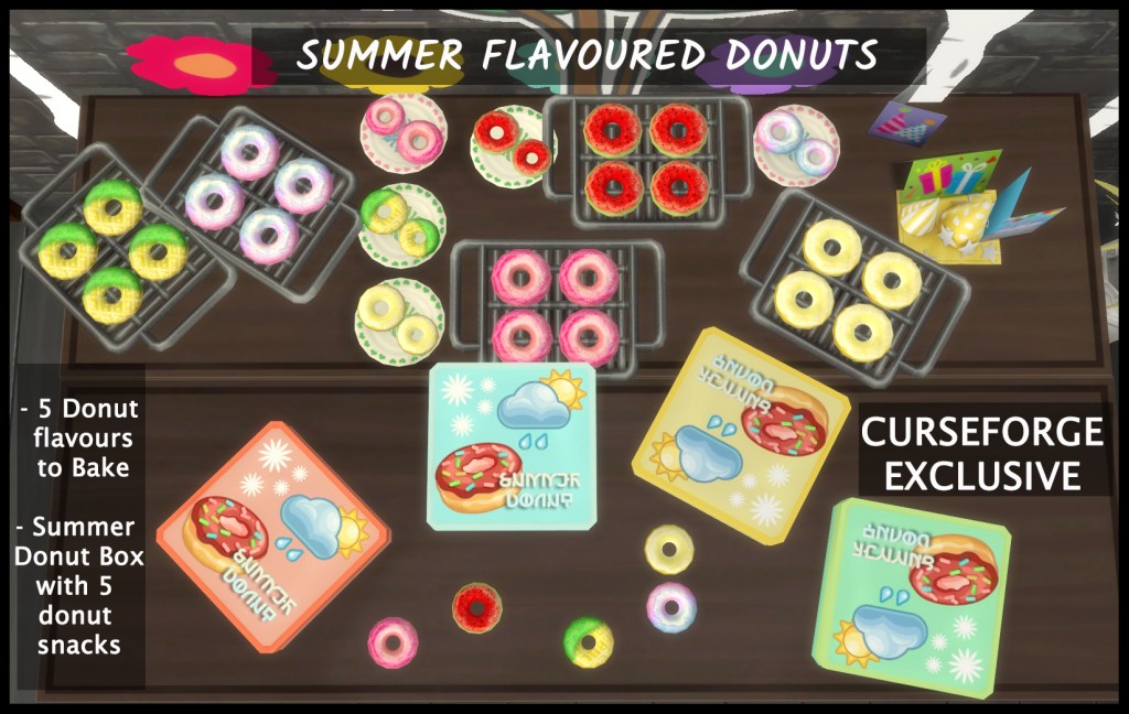 SUMMER FLAVOURED DONUT – icemunmun
