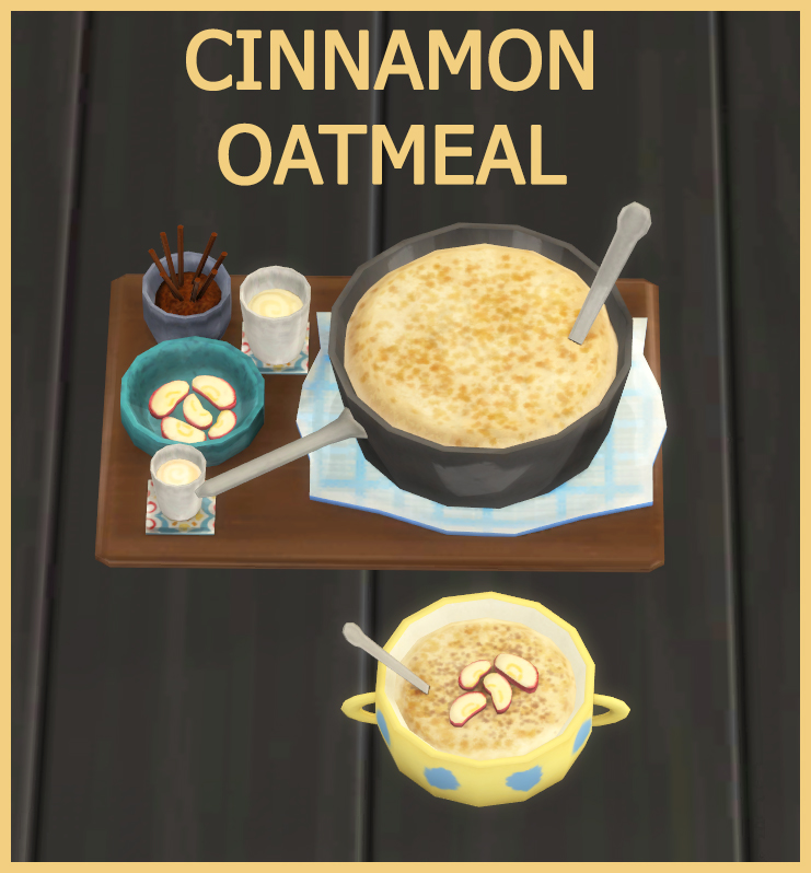 Cinnamon Oatmeal – icemunmun