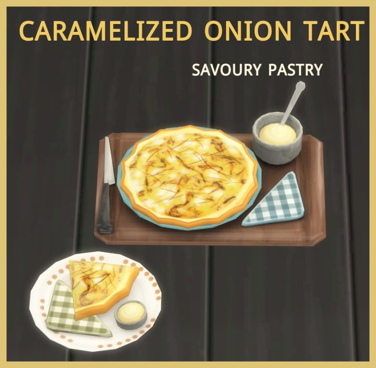 Caramelized Onion Tart – icemunmun