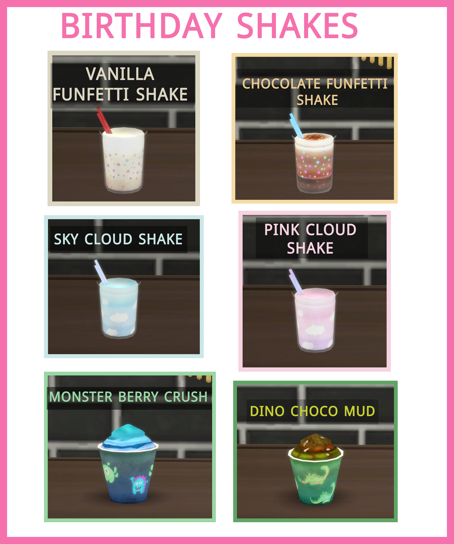 Birthday Shakes Set – icemunmun