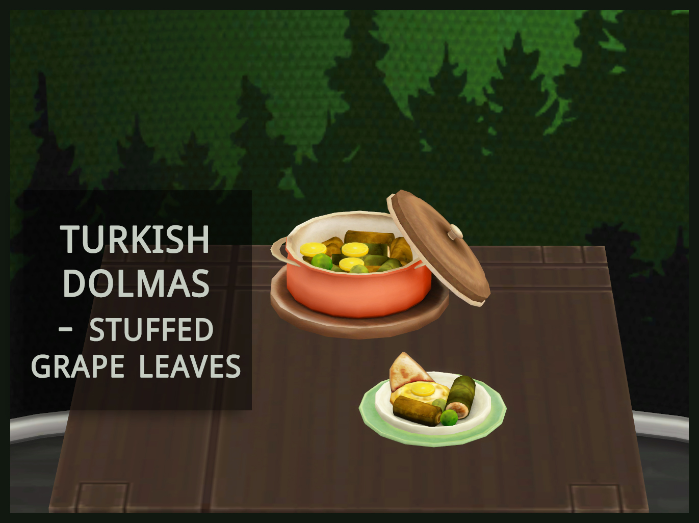 Turkish – Dolmas – Stuffed grape leaves – icemunmun