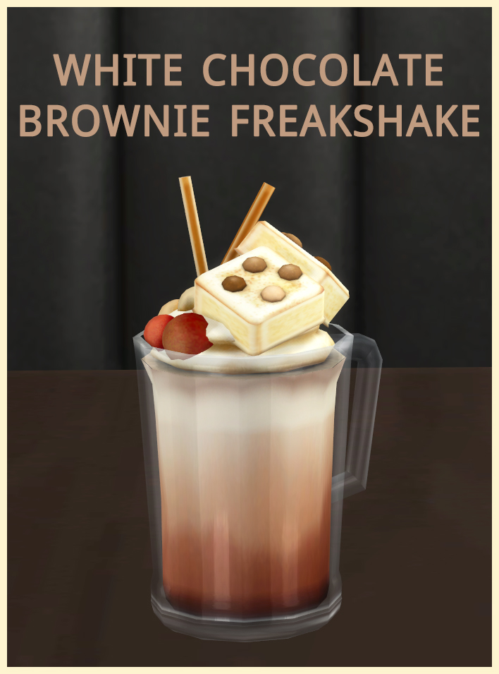 White Chocolate Brownie Freakshake – icemunmun