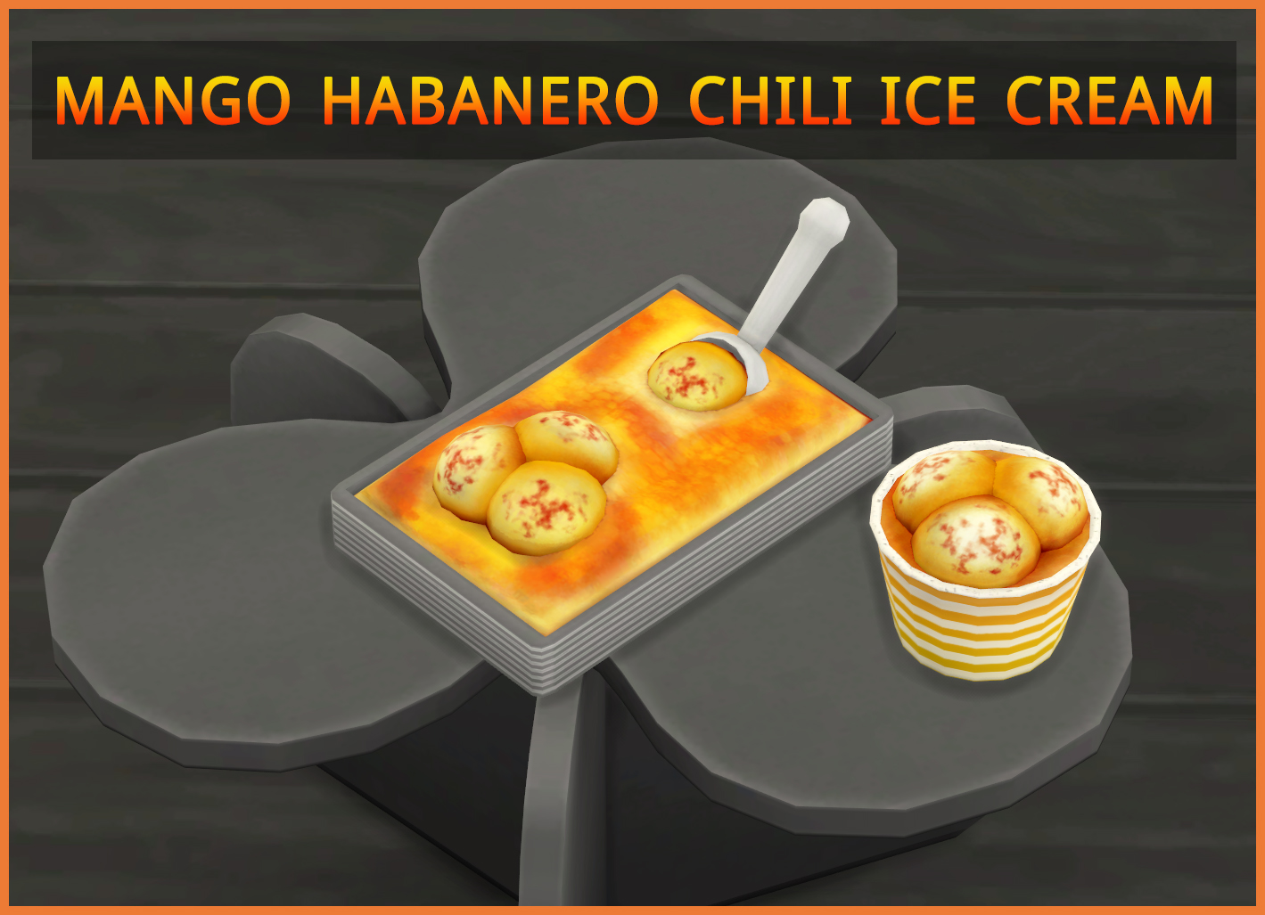 Mango Habanero Chili Ice cream – icemunmun