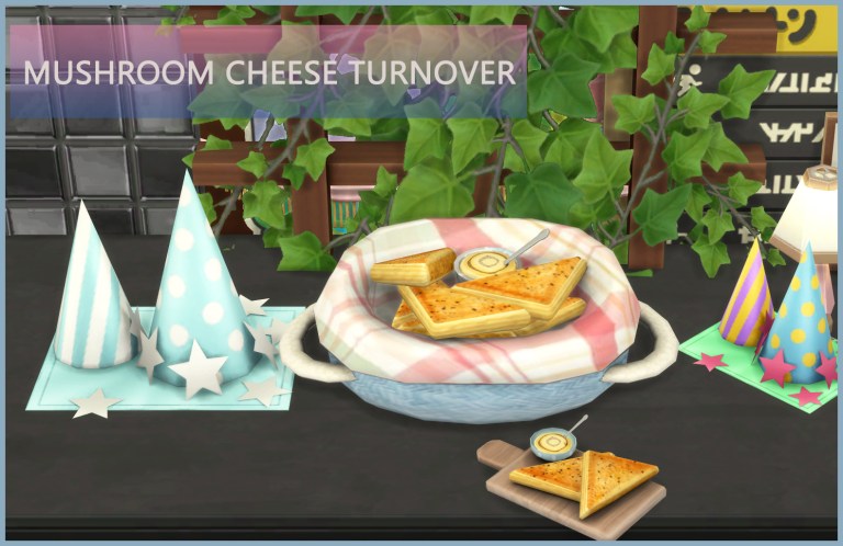 Mushroom Cheese Turnover – icemunmun