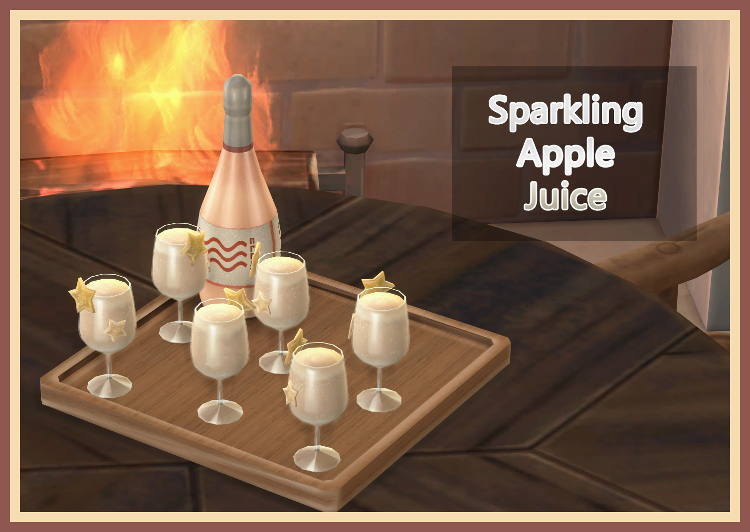 Sparkling Apple Juice – Tray – icemunmun