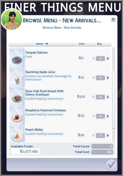 Functional Fine Dining Menu – icemunmun