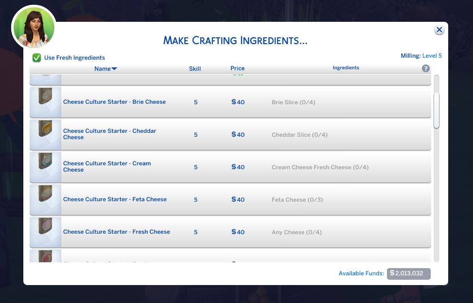 Mill Product – ADD ON 17 – DIY Cheese Ingredients – icemunmun