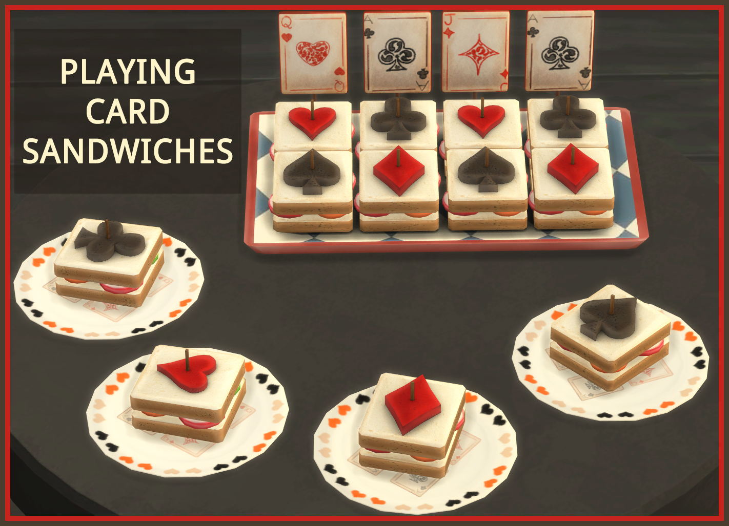 Playing Card Sandwiches – icemunmun