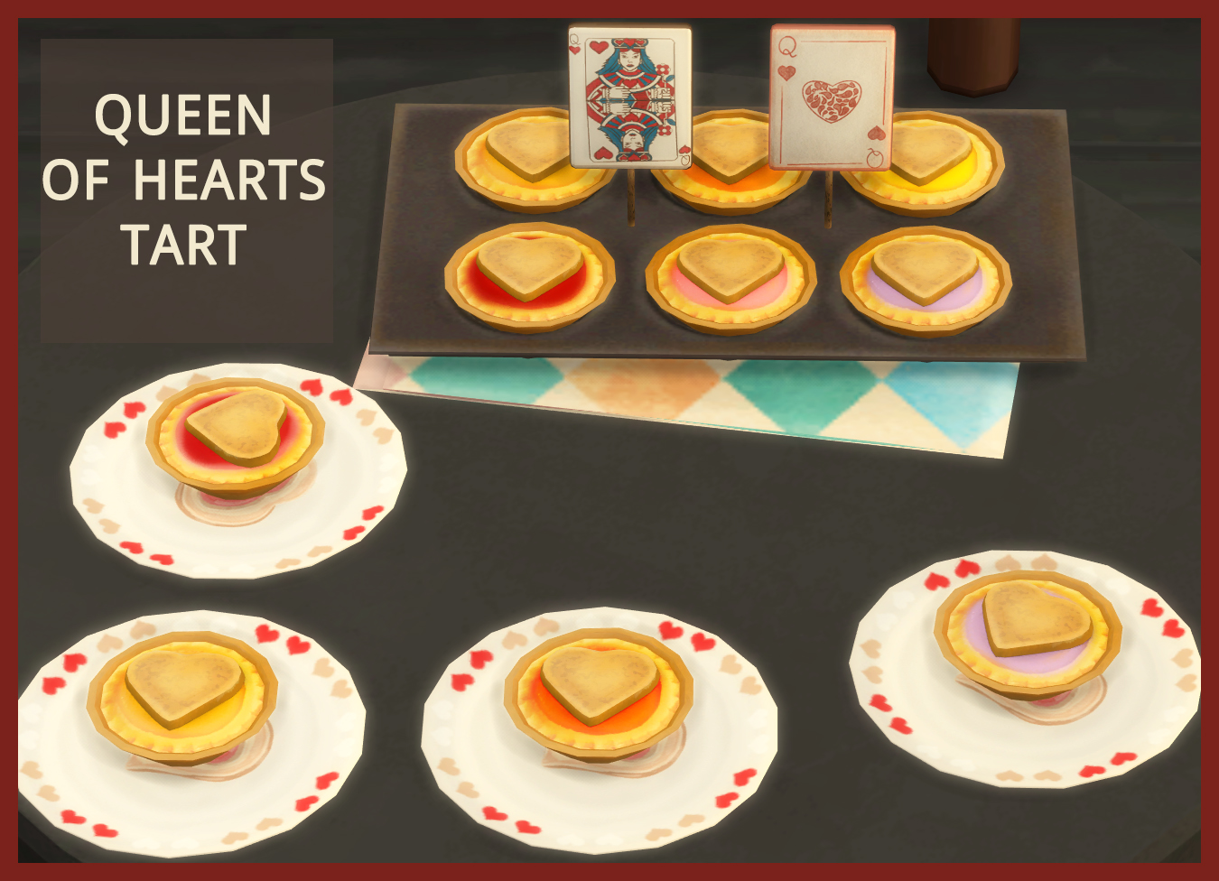 Queen Of Hearts Tarts – icemunmun