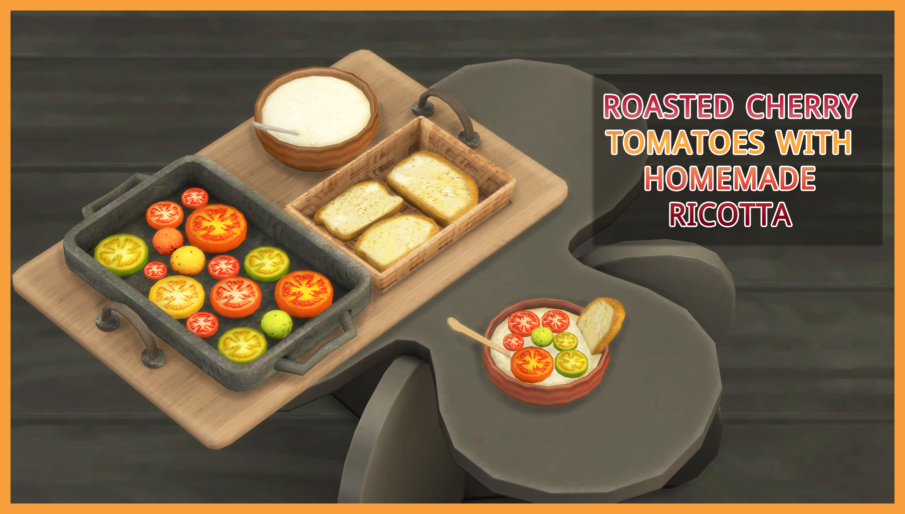 Roasted Cherry Tomatoes With Homemade Ricotta – icemunmun