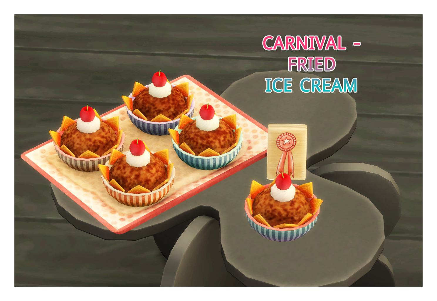 Carnival – Fried Ice Cream – icemunmun