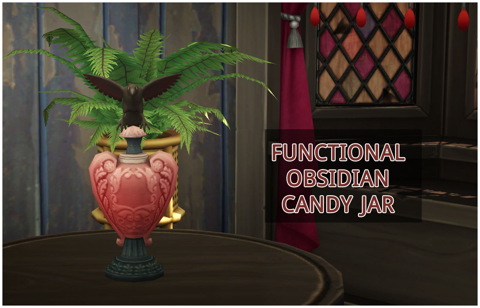 Functional Obsidian Candy Jar – icemunmun